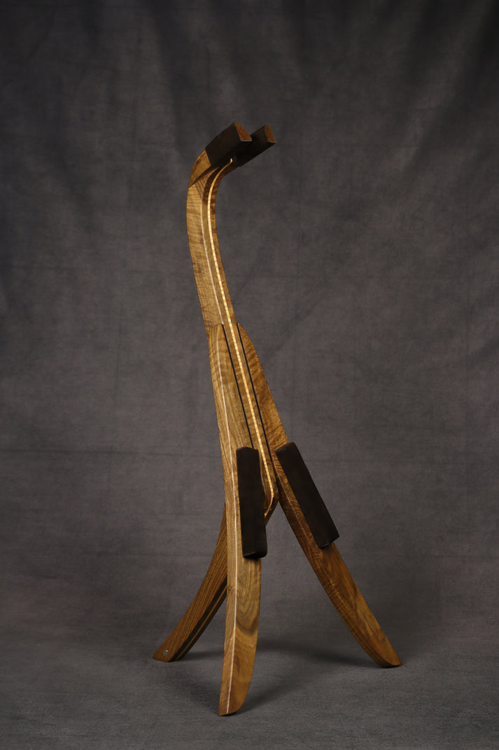Bastogne Walnut and Maple Mandolin Stand – SGSTANDS
